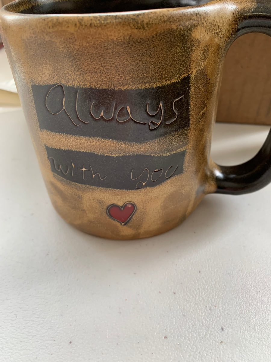 Red Cardinal Mara Mug in lead free stoneware pottery. 16oz; 610A7 – Del ...