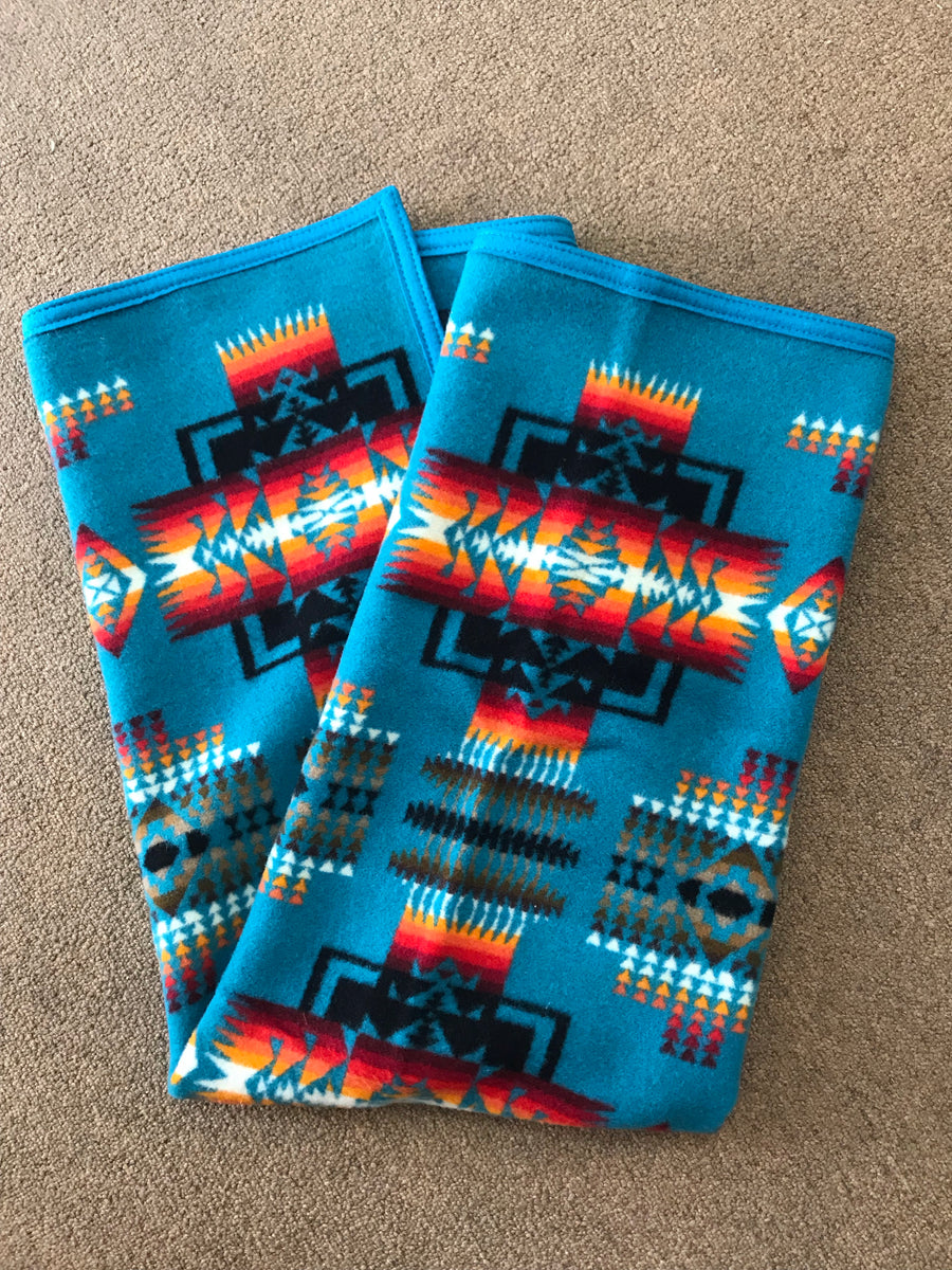 Pendleton Baby Blanket Turquoise Chief Joseph Design 32”x44” – Del Sol ...